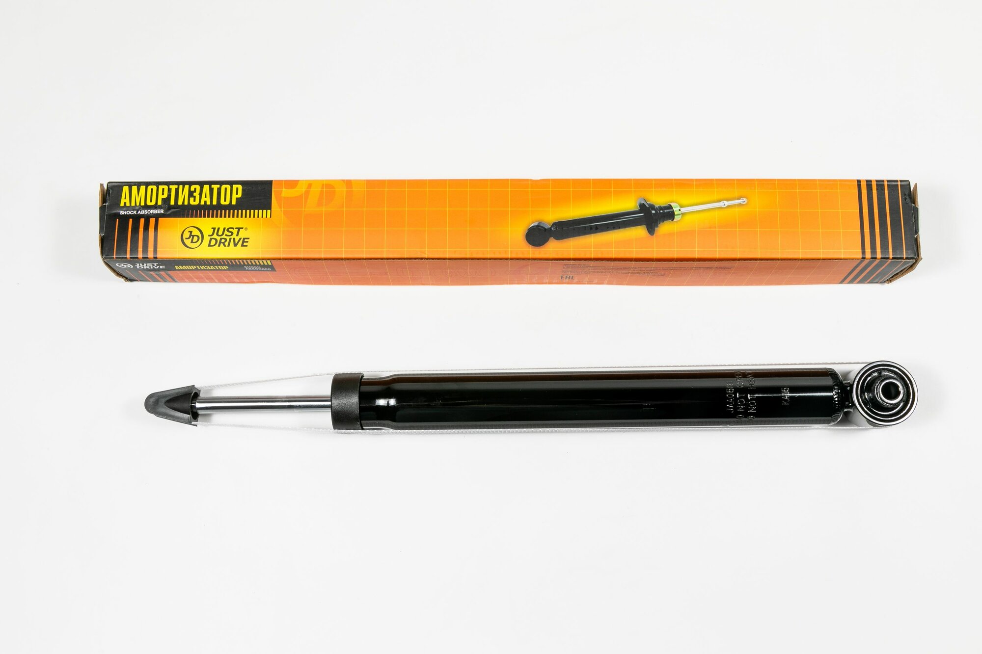 JUST DRIVE Амортизатор газовый задний для AUDI A3+Sportback (8V_) 12-, TT (FV_) 14-, SEAT Leon (5F1, 5F5, 5F8) 12-, SKODA Terraco (KN2_) 18-, Octavia III (5E3, NL3, NR3, 5E5) 12-,