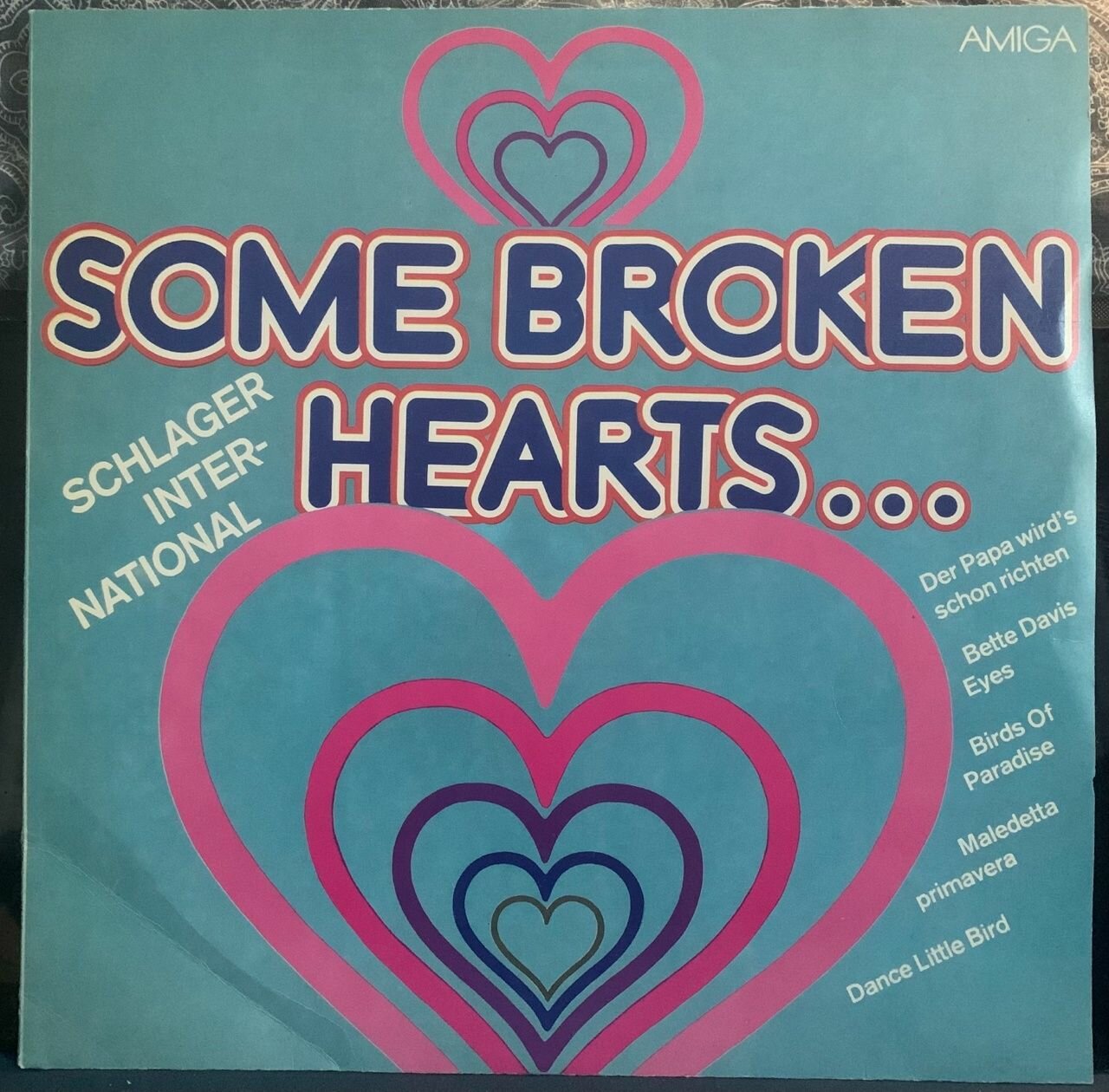 Some Broken Hearts. - Schlager International , Виниловая пластинка LP (NM/NM)