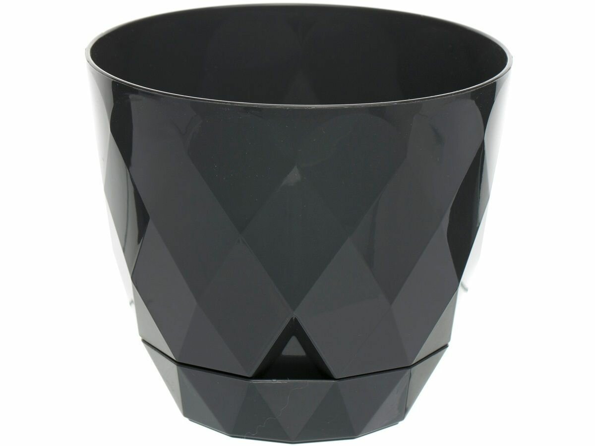 Горшок для цветов Navako Rico 0.65L Anthracite