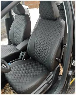 Чехлы на сидения LADA Vesta / Vesta SW Cross / Vesta NG. Черный ромб