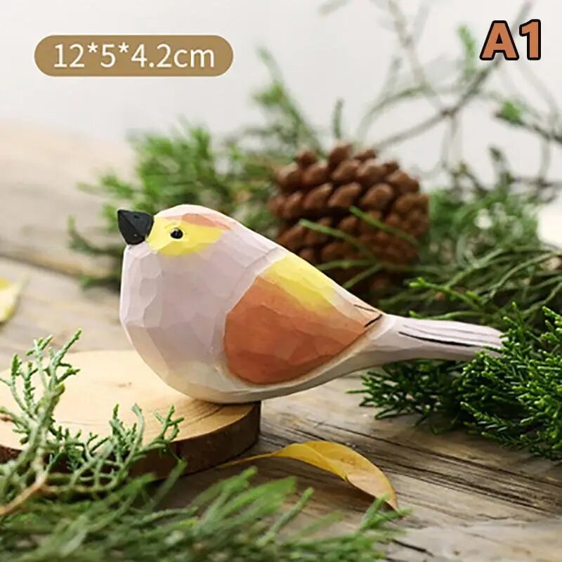 Деревянная фигурка птицы YOWEI, Цвет: A1