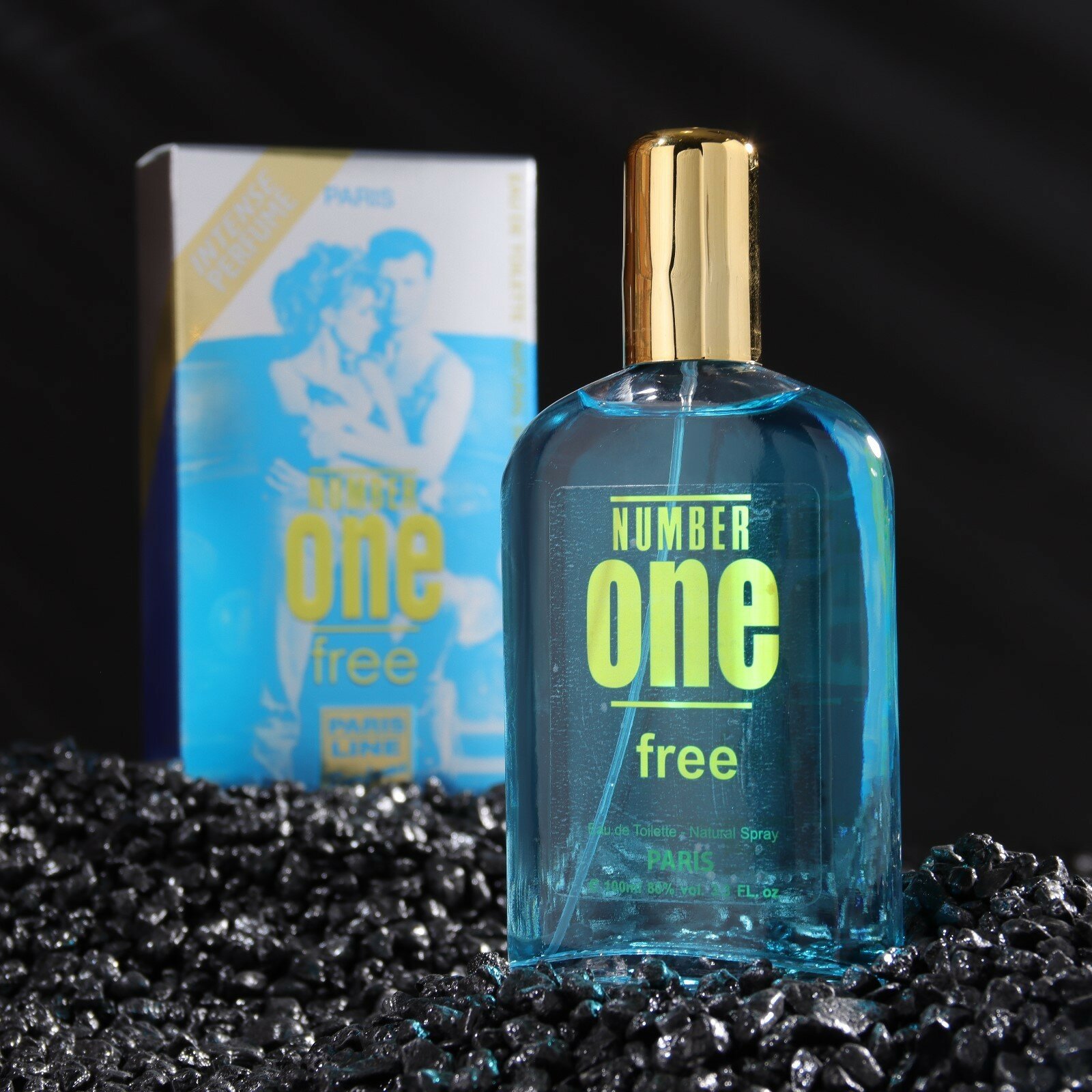 Туалетная вода мужская PARIS LINE Number Free Intense Perfume men 100 мл