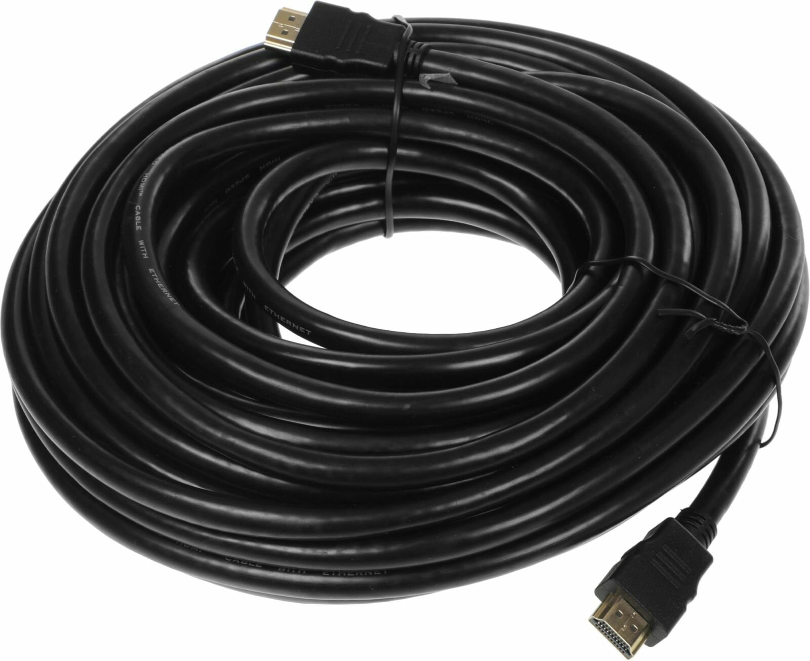 Кабель аудио-видео HDMI m - HDMI m, 15 м, цвет черный