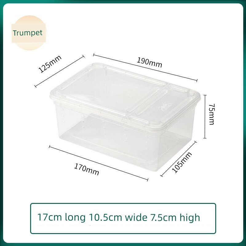 Высокопрозрачный террариум для рептилий (геконов, ящериц, рогатых лягушек), дышащий контейнер для разведения пауков и