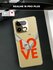 Чехол на Realme 16 Pro+ / Реалме 16 Про+ с принтом Love holding hands, прозрачны...