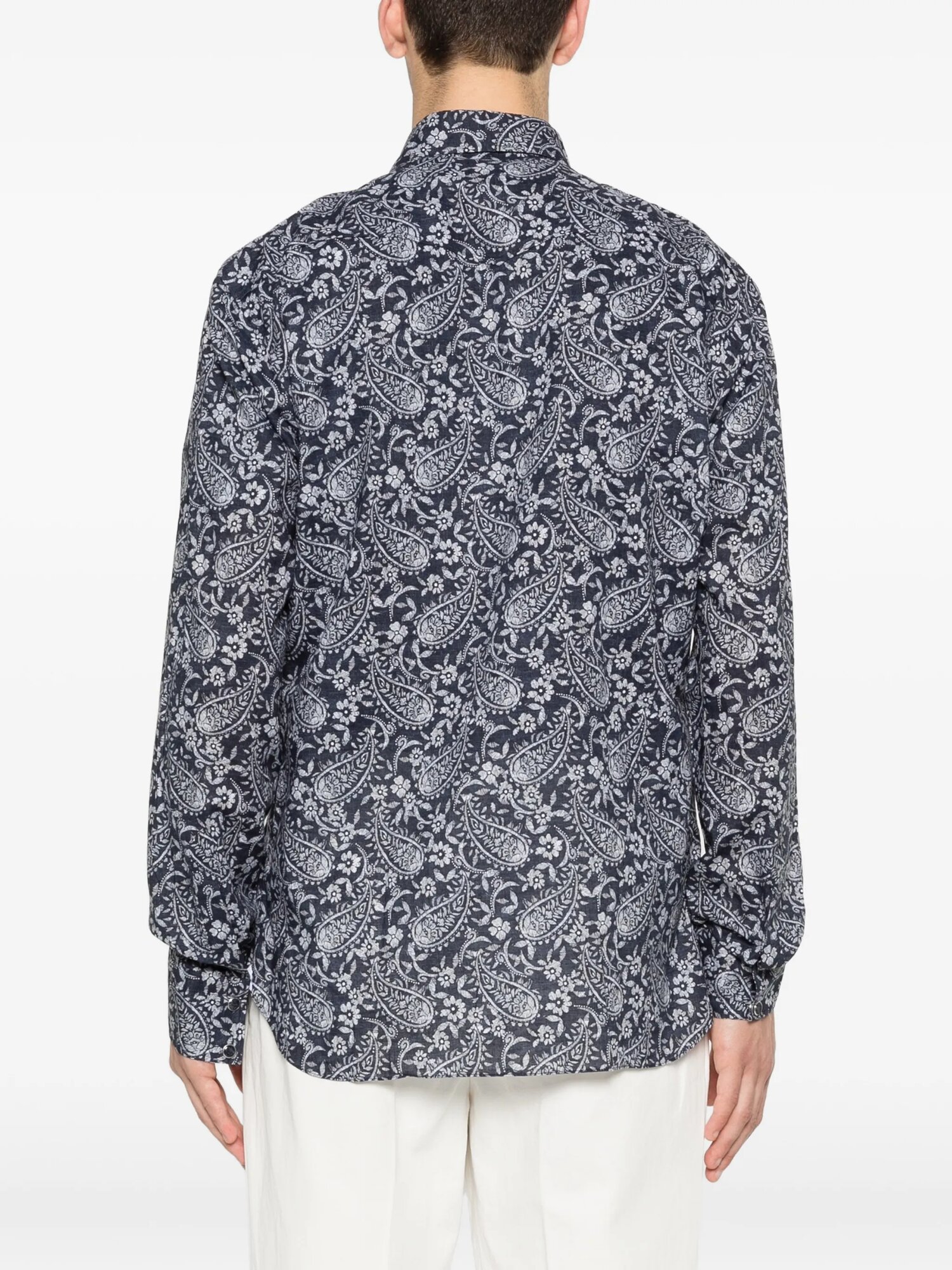 Рубашка Barba Paisley shirt, размер XL — фото 1