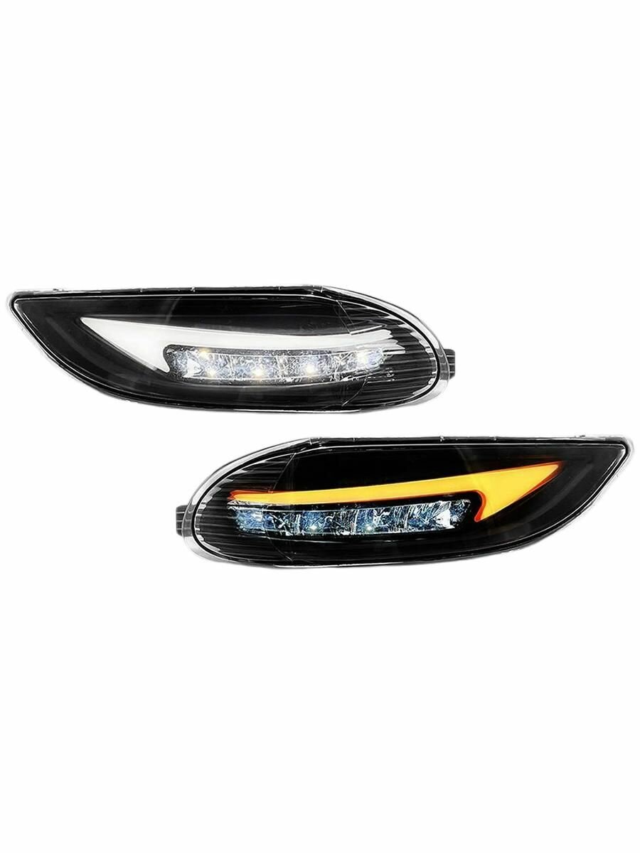 Фары автомобильные, Противотуманная фара, 2 шт, арт. PTF-Toyota Camry V30 2001-2004 DRL