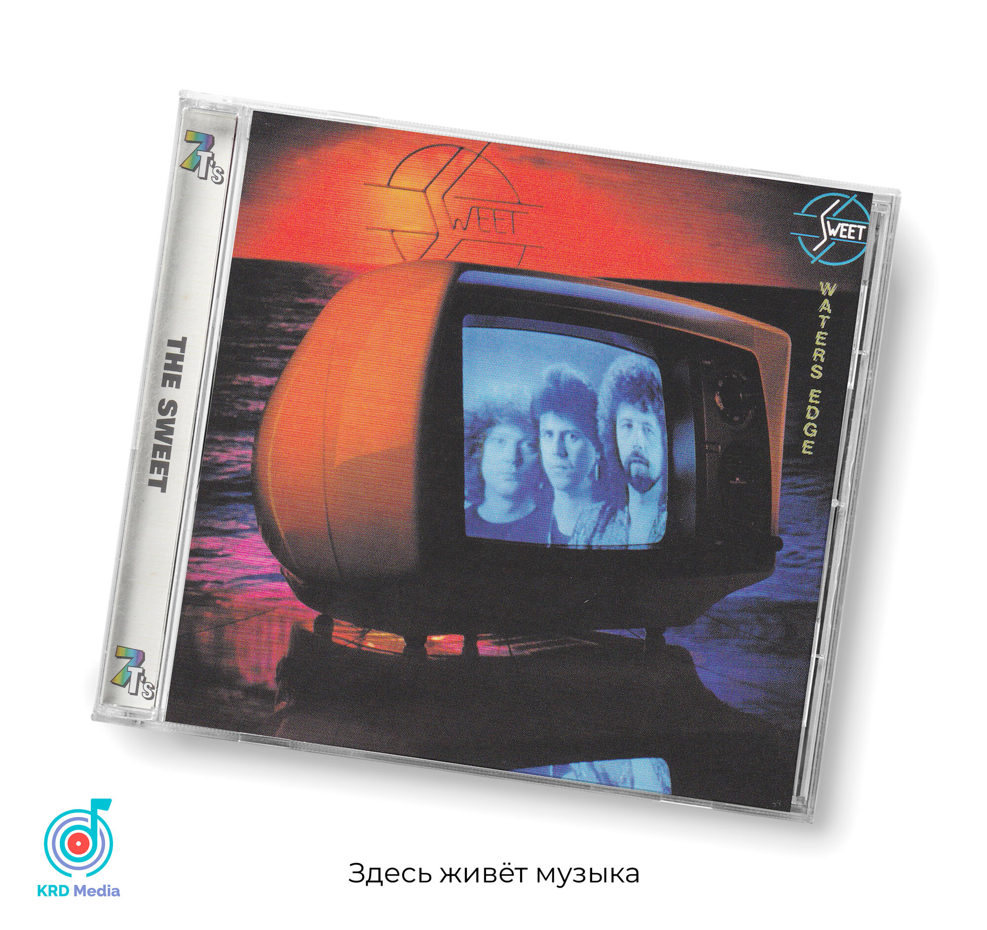 Sweet - Waters Edge, 2010, 8-page, CD-Аудио