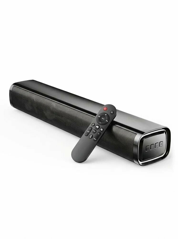 СаундбарBluetooth 5.4оптическое волокнос пультом, черный