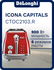 Тостер DeLonghi , красный, 900Вт, двухслотовый, механическое управление
