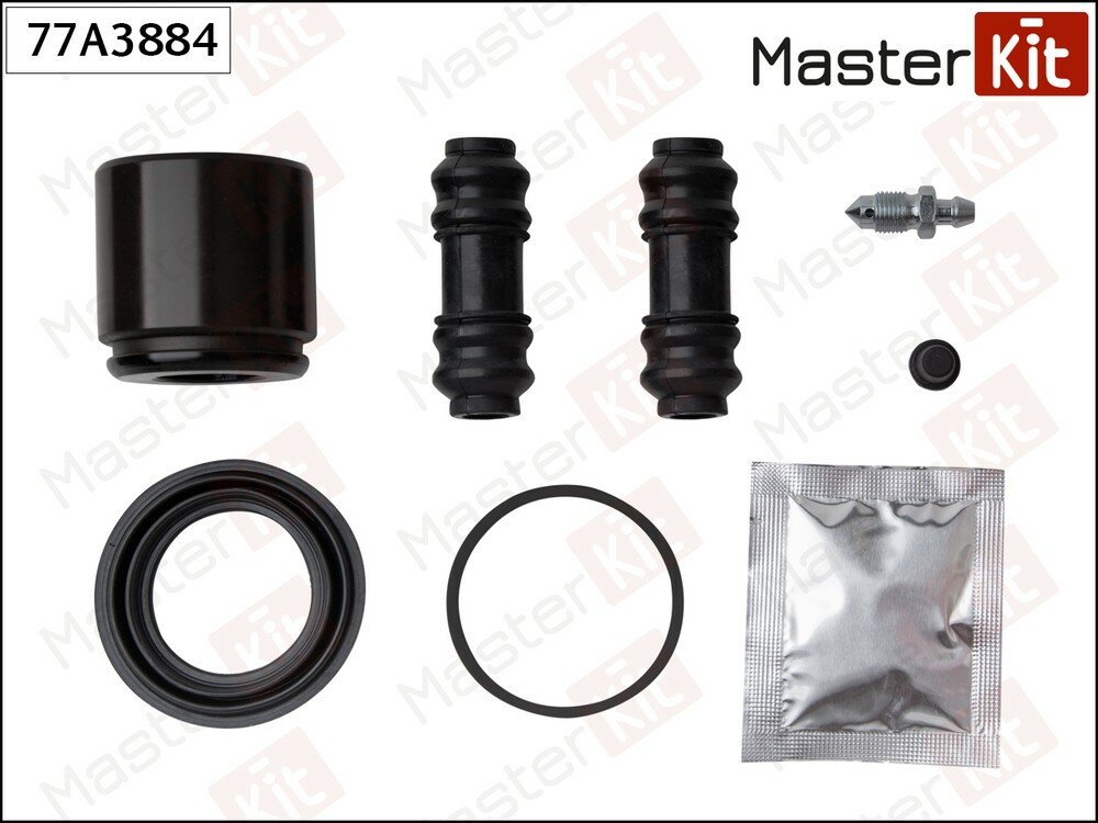 Ремкомплект суппорта тормозного MASTER KIT 77A3884 Jepp Cherokee 01-03->12-07 с поршнем