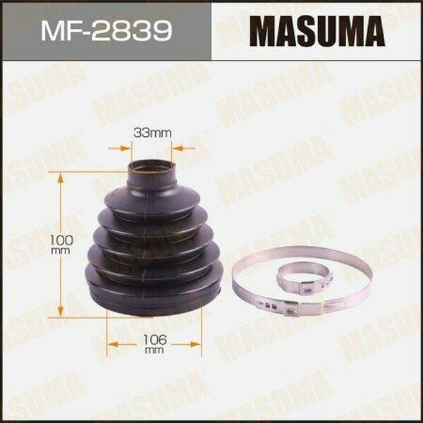 Пыльник шруса MASUMA MF-2839 Infiniti Qx56 2010-2013, Infiniti Qx80 2013-2024