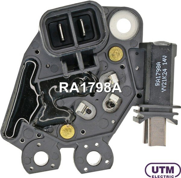 Регулятор генератора UTM RA1798A Kia Picanto I 1.0 Ba 2004-2009 0999Ccm G4He, Kia Picanto I 1.1 Ba 2004- 1086Ccm G4Hg, Hyundai Atos 1