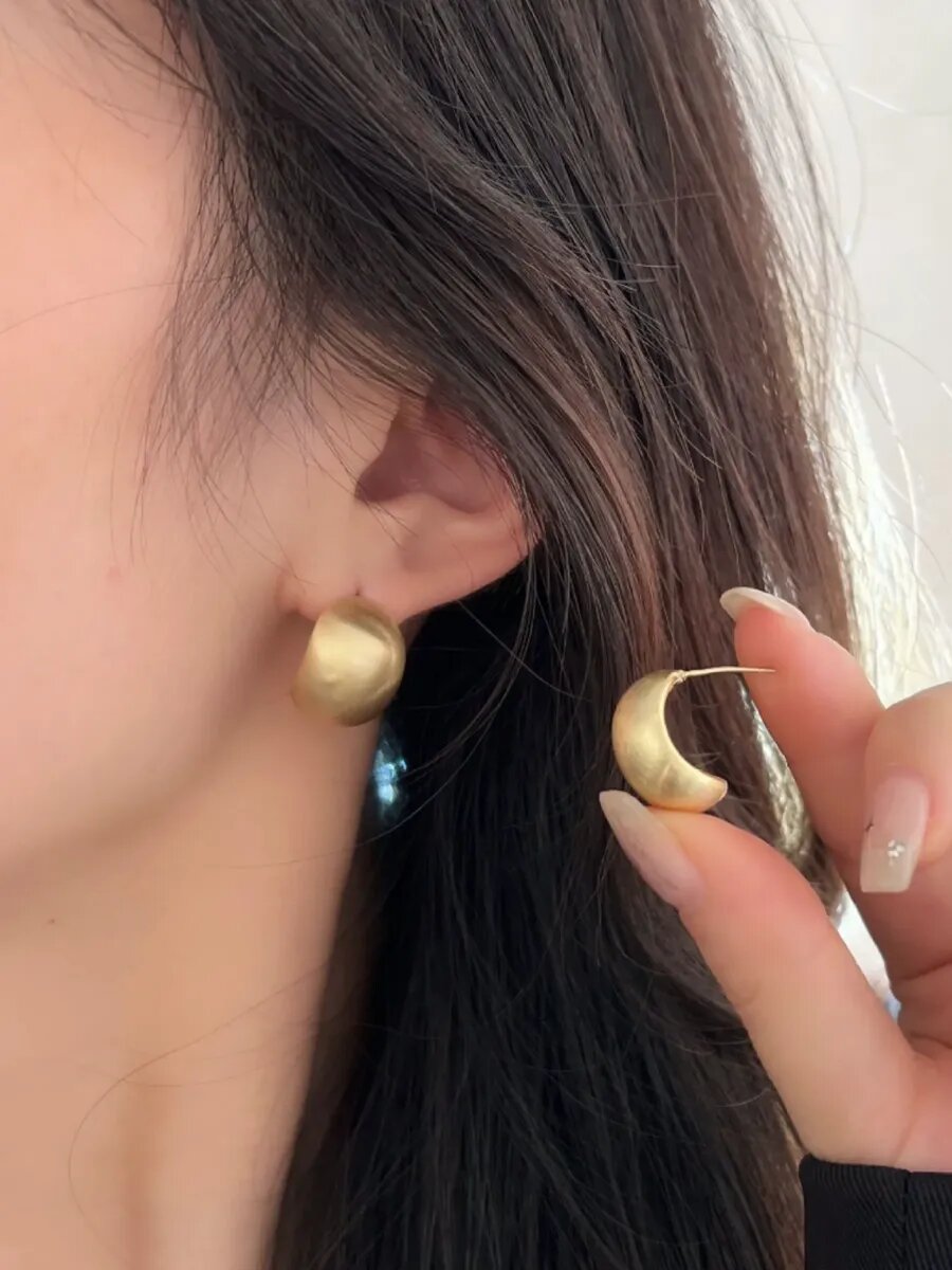 Серьги конго, пусеты