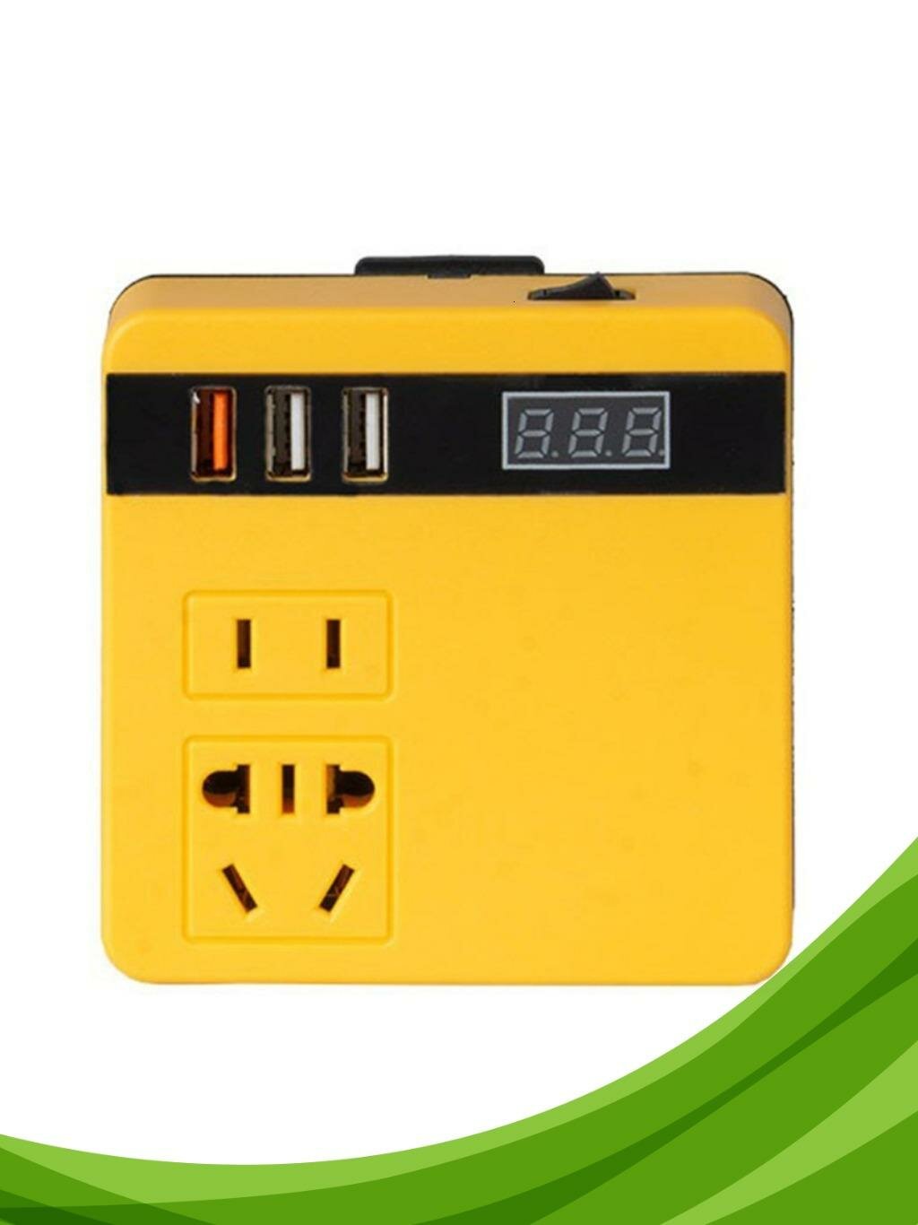 Инверторы 120 Вт, 18–21 В → 220 В, Желтый