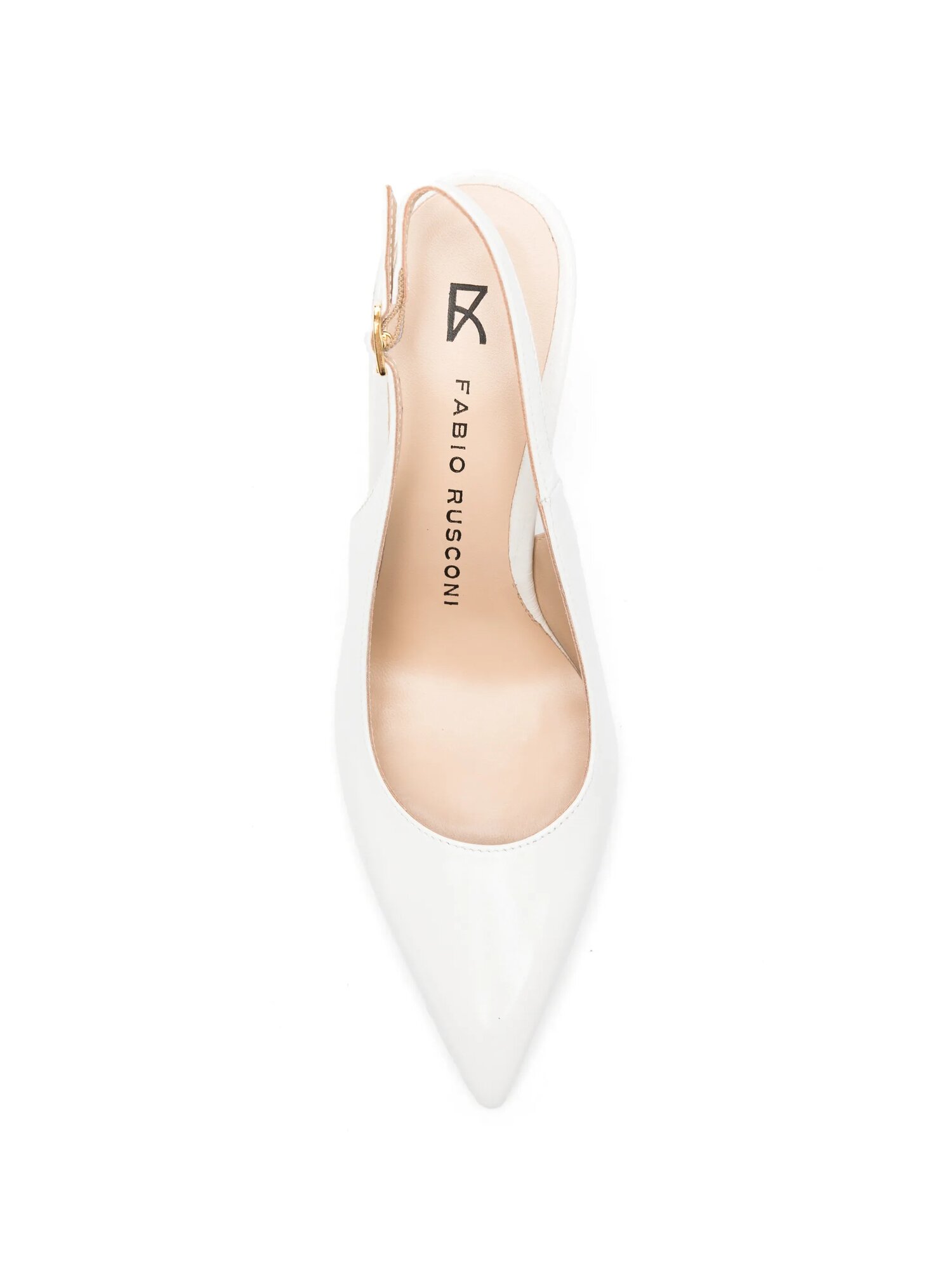 Туфли Fabio Rusconi Slingback pumps, размер 39, бежевый/белый — фото 1