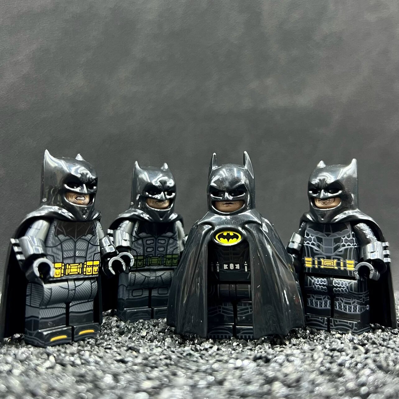 Набор из четырех минифигурок LEGO Marvel Бэтмен, более 400 деталей, подарок на праздник для мальчиков