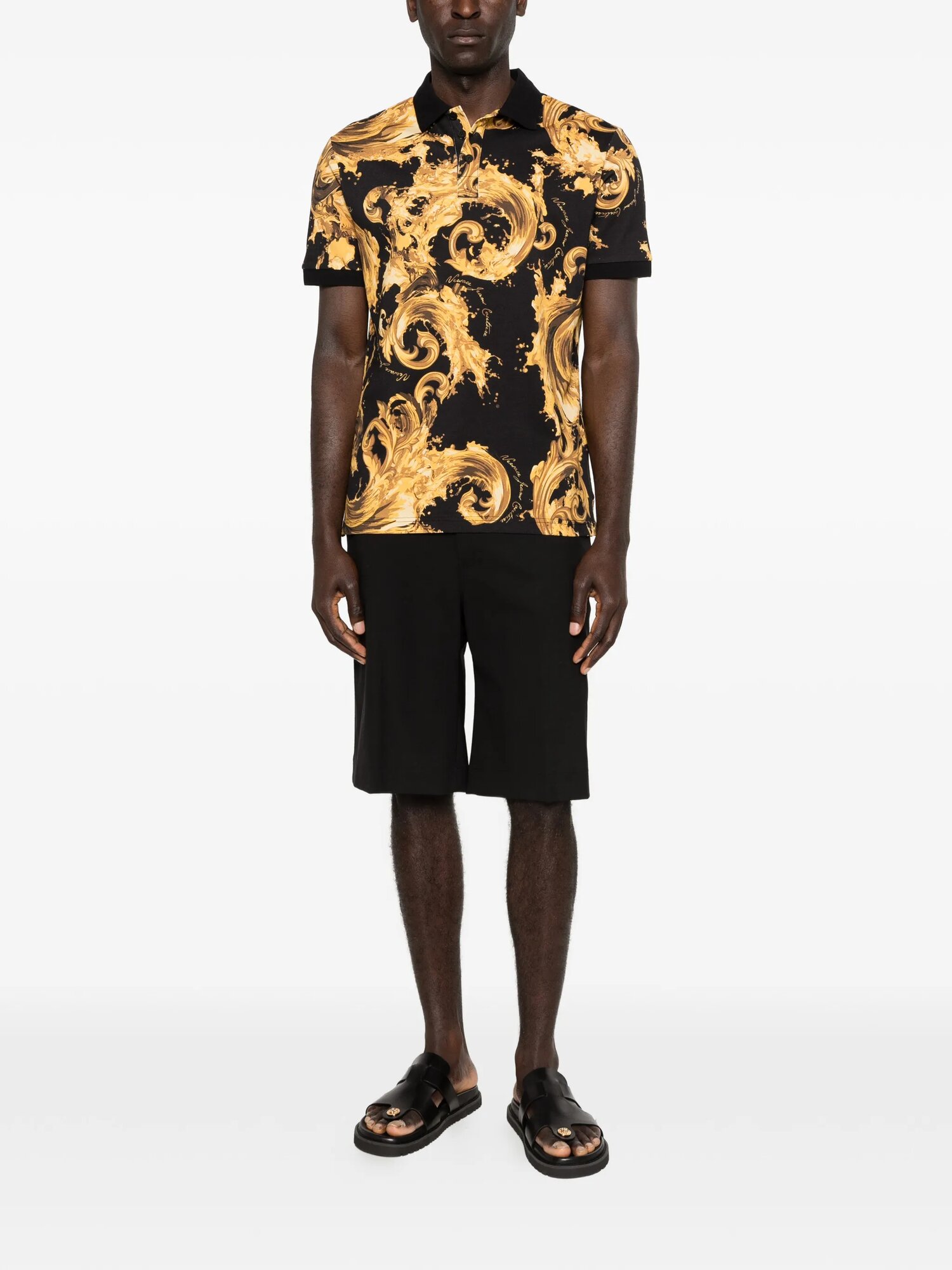 Рубашка Versace Jeans Couture Baroque, размер 46 — фото 1