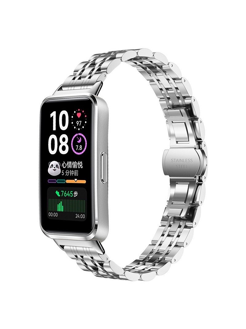 Ремень из нержавеющей стали для металлического ремешка huawei band 11 / 11pro