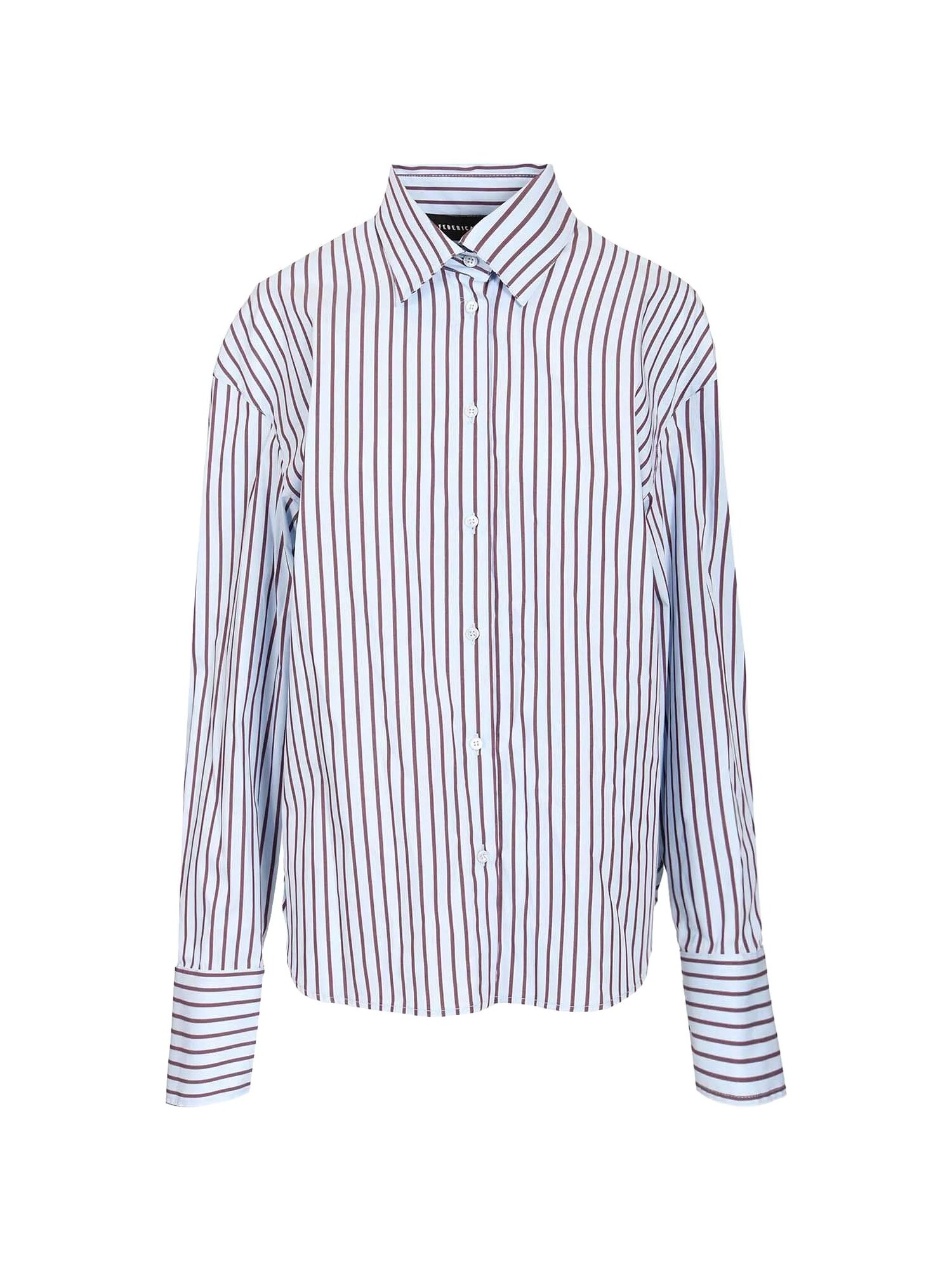 Рубашка Striped poplin shirt