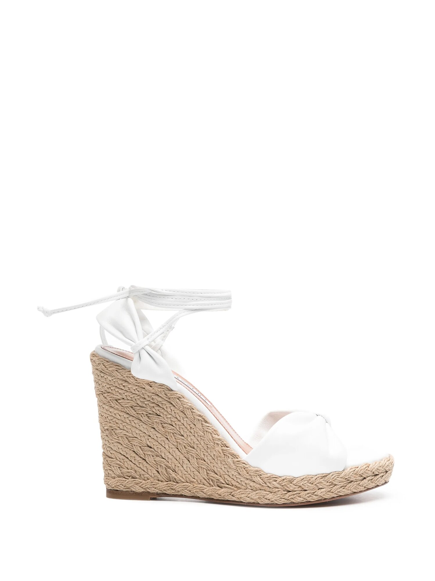 Эспадрильи Bow tie wedge heeled espadrilles