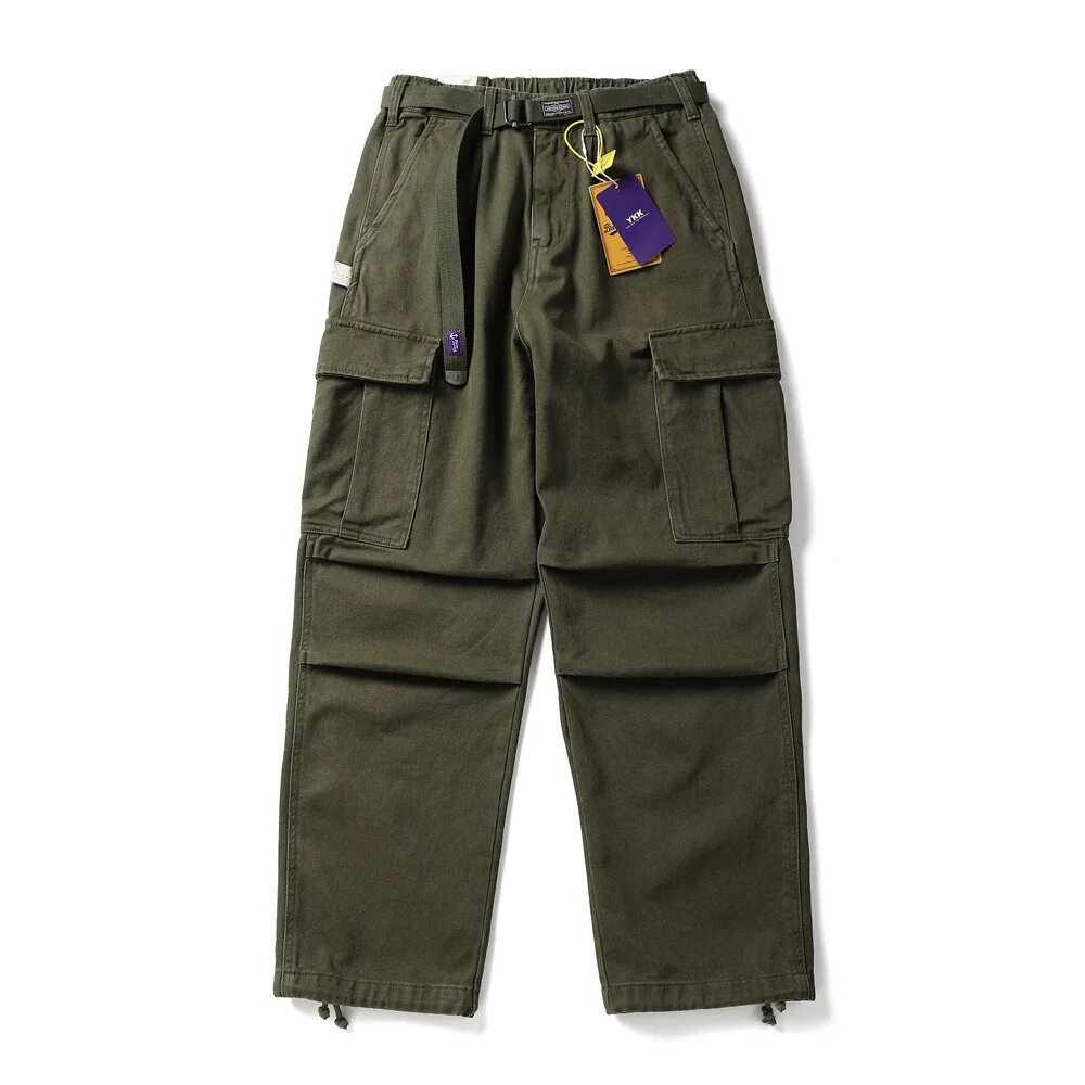 EMAIGI Карго Брюки Мужские, V5033 green, XS