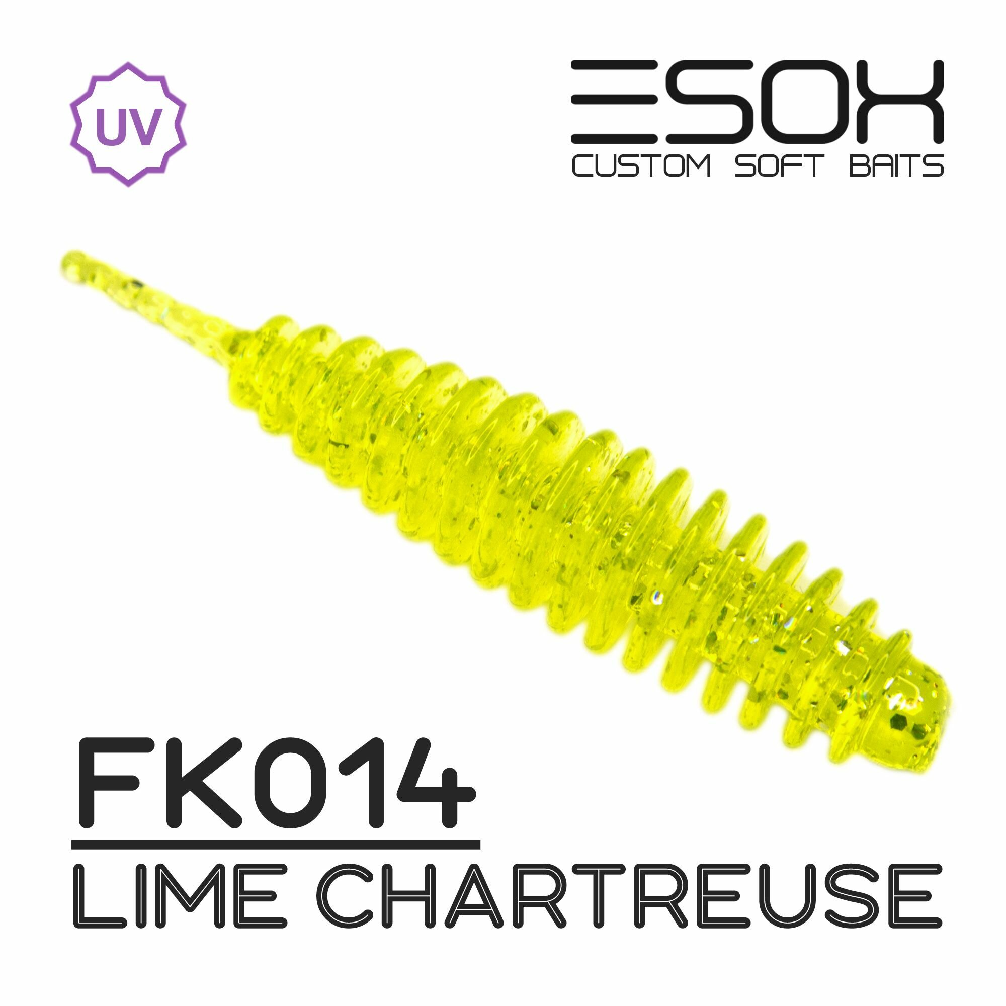 ESOX Tantra 2" (50мм) 10шт / Мягкая приманка для рыбалки