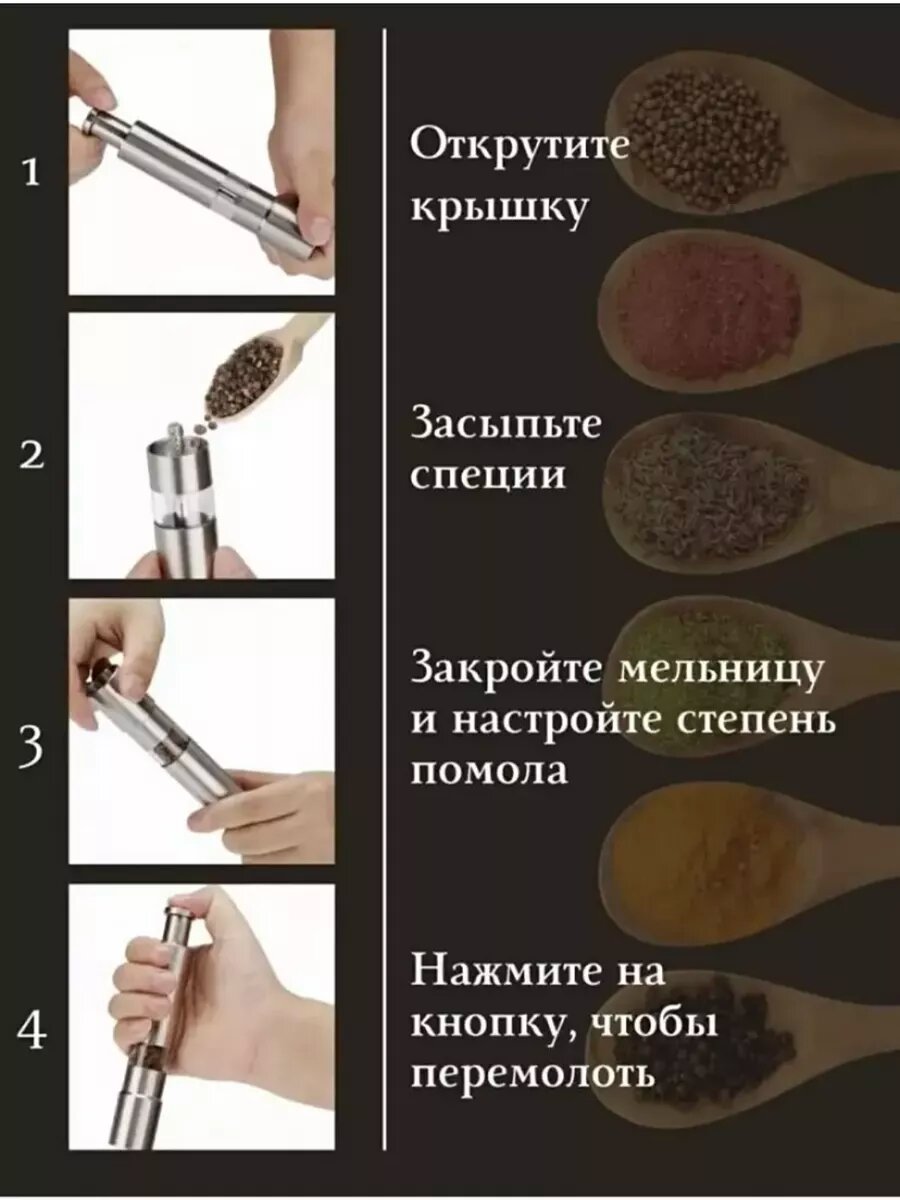 Мельница для специй — фото 1