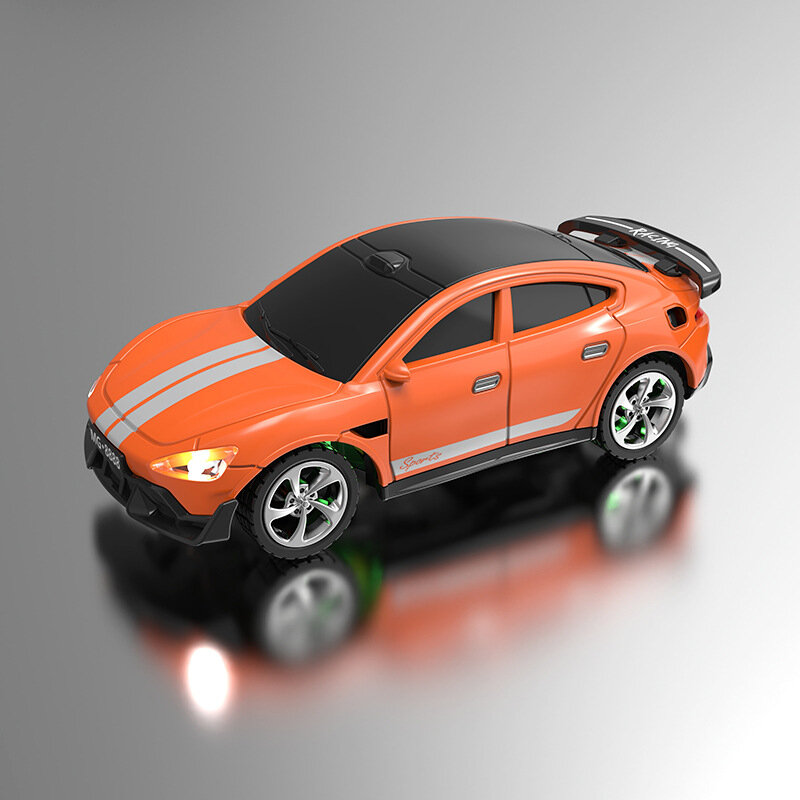 Новый спортивный автомобиль JJRC в масштабе 1:64, имитирующий гоночный дрифт, с классными фарами и детской электрической игрушкой с регулируемой