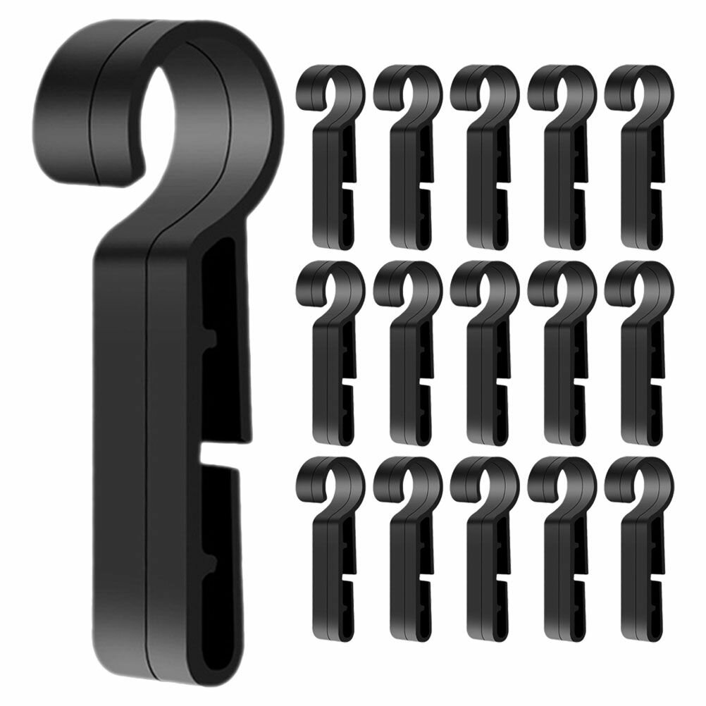 Многоразовые клипсы для фиксации осветительных приспособлений, компактные размеры 4.60x1.50x1.00 см