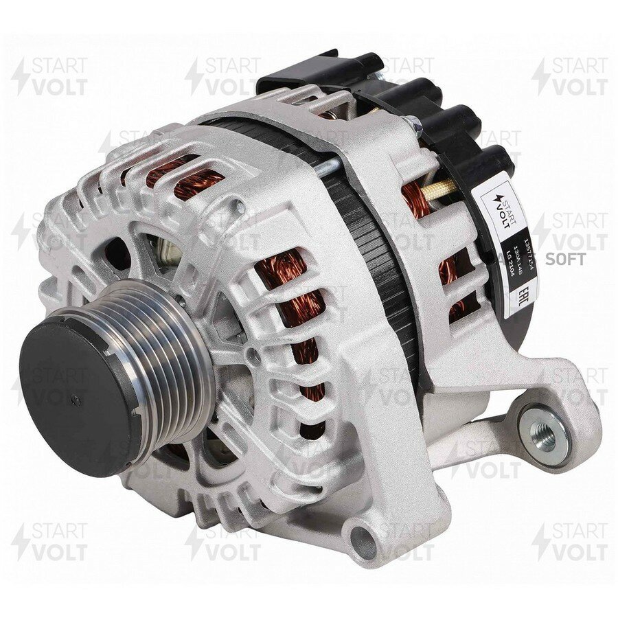 LG 2104 STARTVOLT Генератор для а/м Opel Astra J (10-)/Mokka (13-) 1.4T 130A (LG 2104) STARTVOLT LG2104 | цена за 1 шт