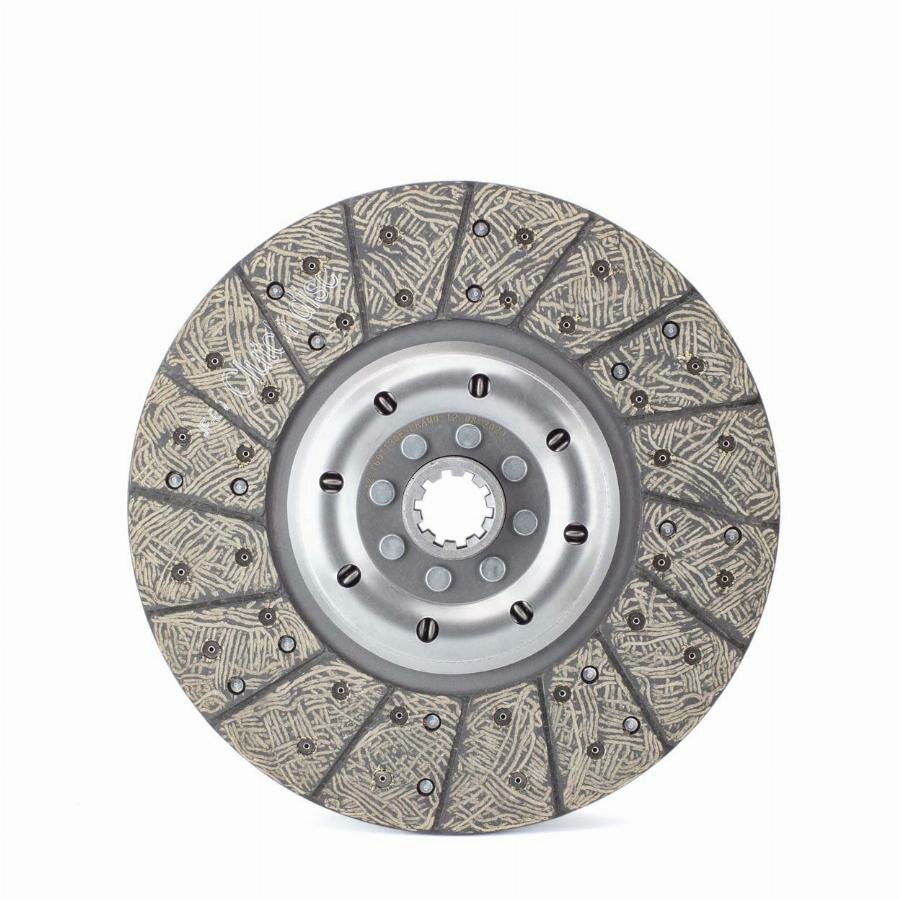 Диск сцепления ведомый усиленный КАМАЗ-евро 142-1601130Е (прамо)