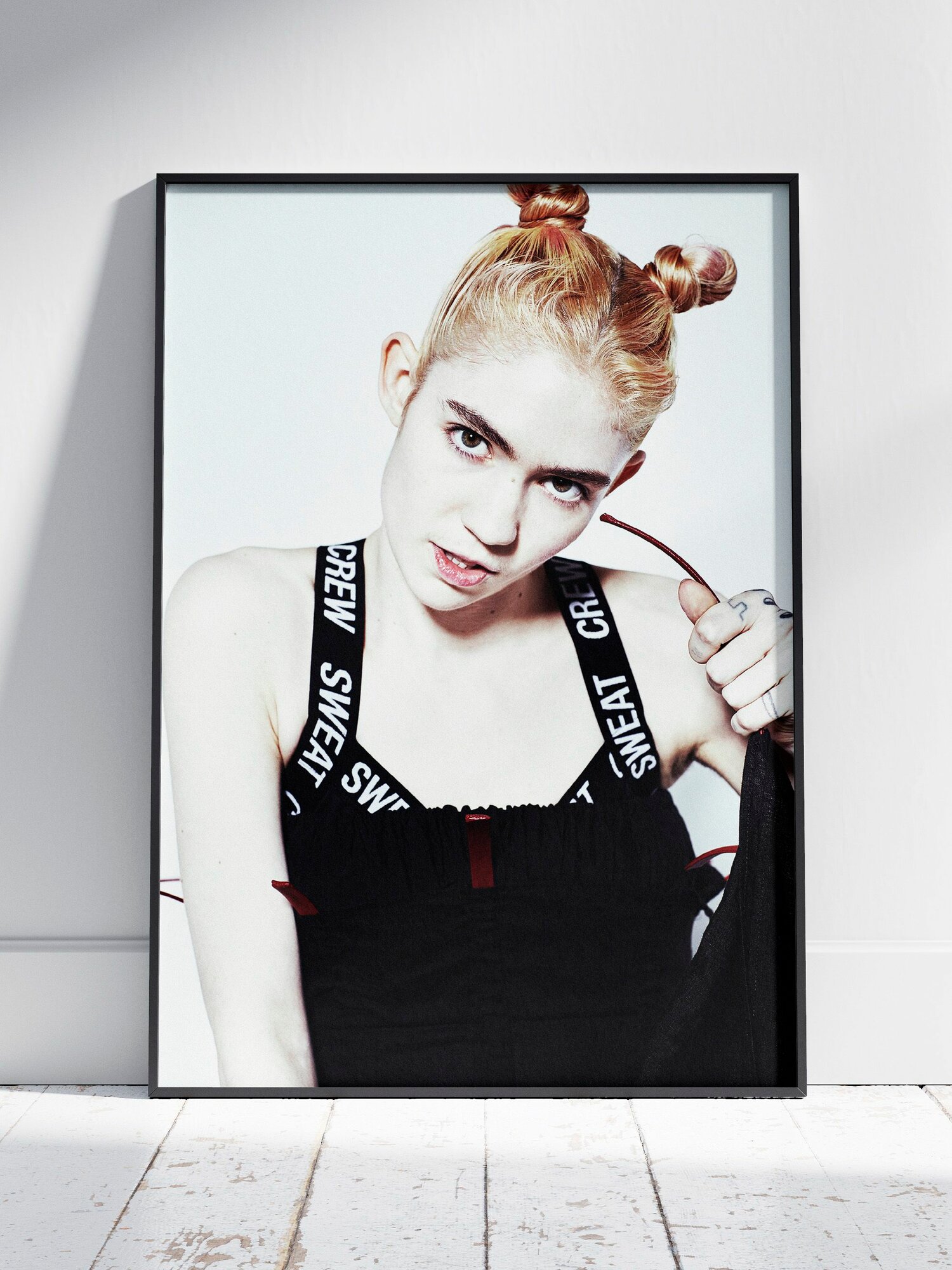 Плакат на стену для интерьера Граймс (Grimes 33) - Постер по музыке и артисту формата A4 (21x30 см)