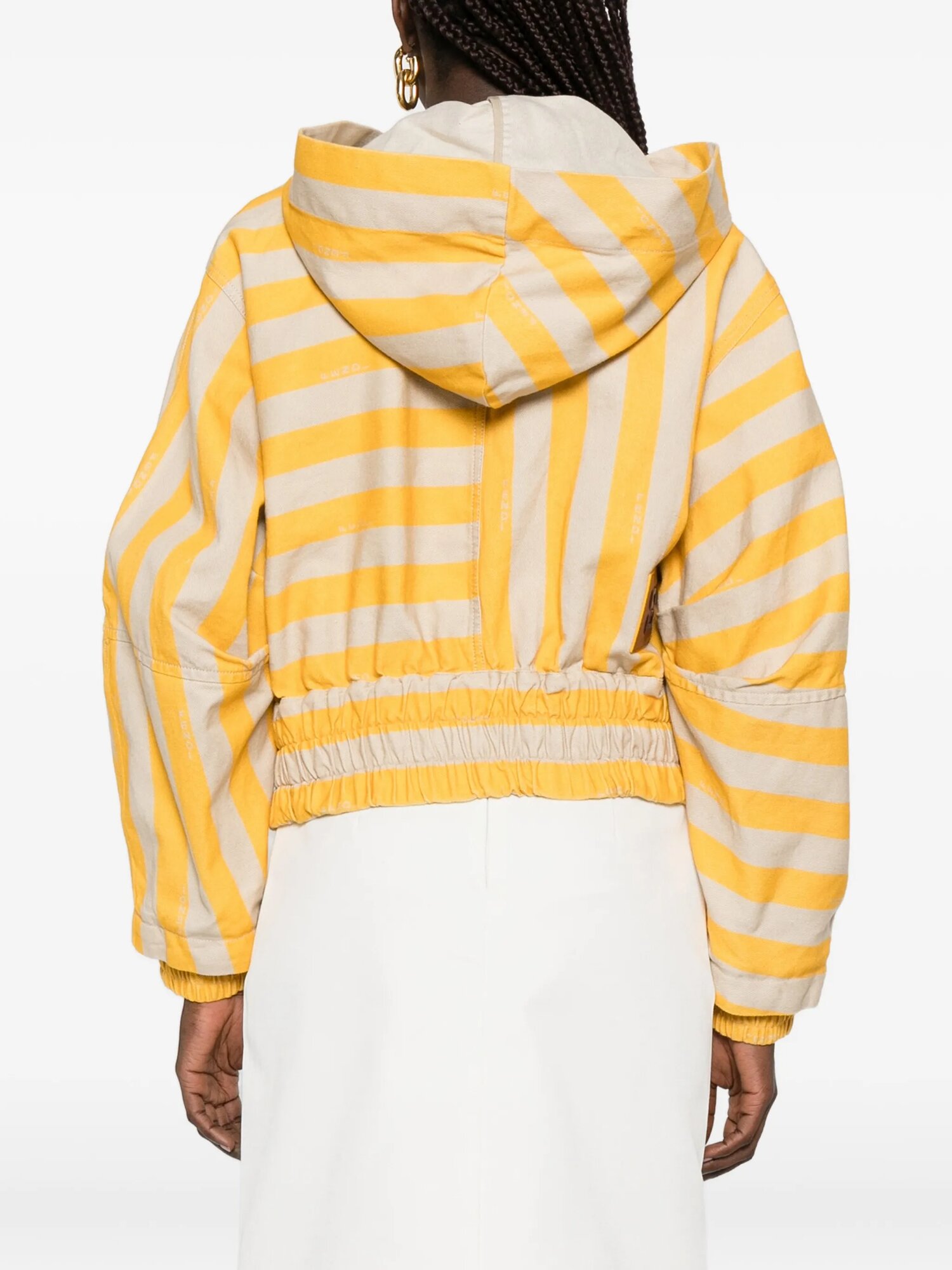 Куртка FENDI Pequin, размер 38, yellow — фото 1