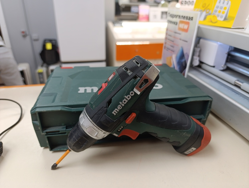 Шуруповерт Metabo PowerMaxx BS 12 Q Б/У