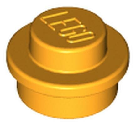 Деталь Lego 4073 Plate, Round 1 x 1