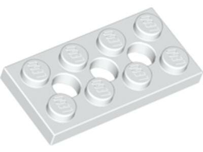 Деталь Lego 3709b Technic, Plate 2 x 4 with 3 Holes