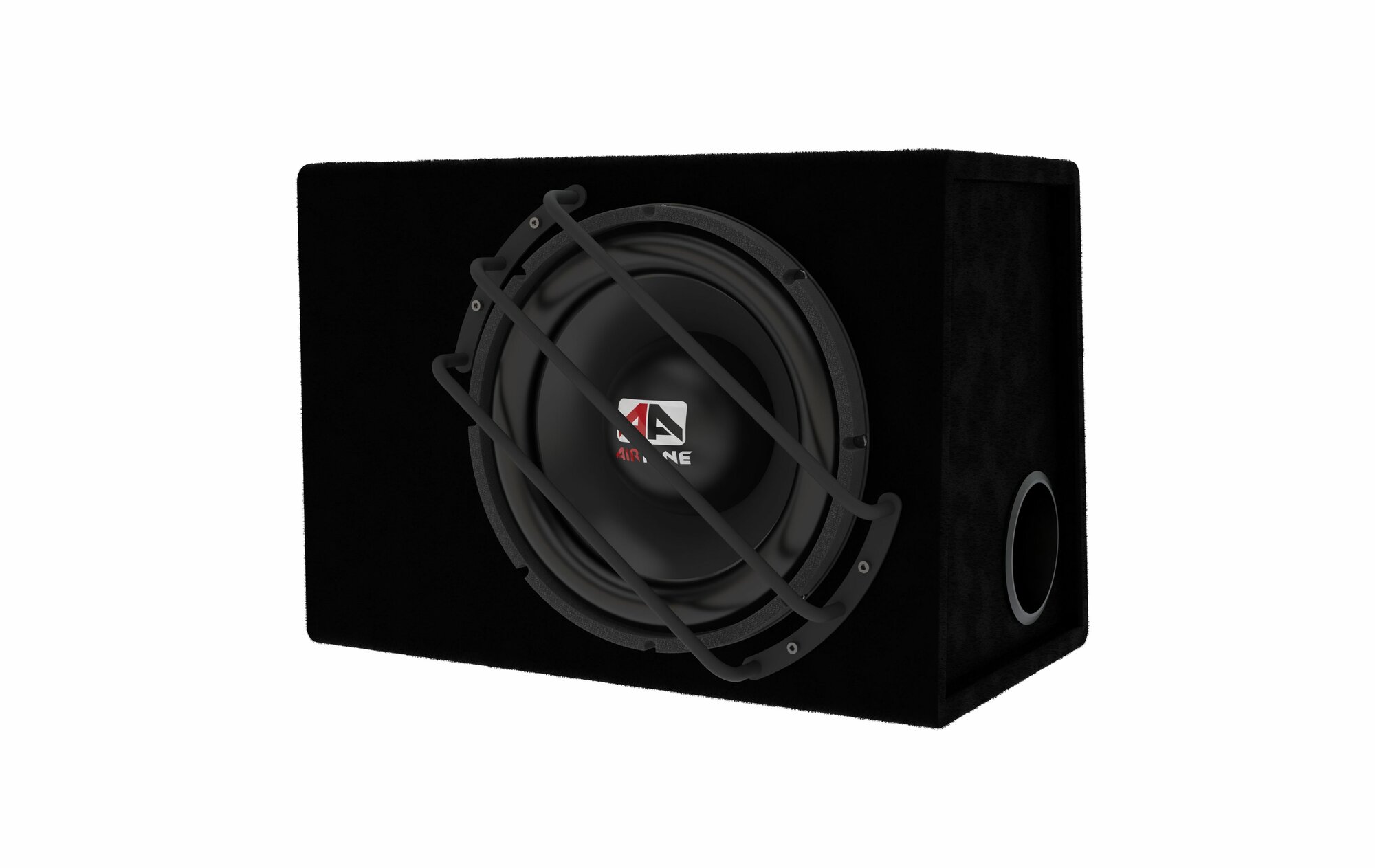 Сабвуфер AIRTONE "NITRO BASS BOX", активный, 25см, 1 полоса, 90дБ, черный