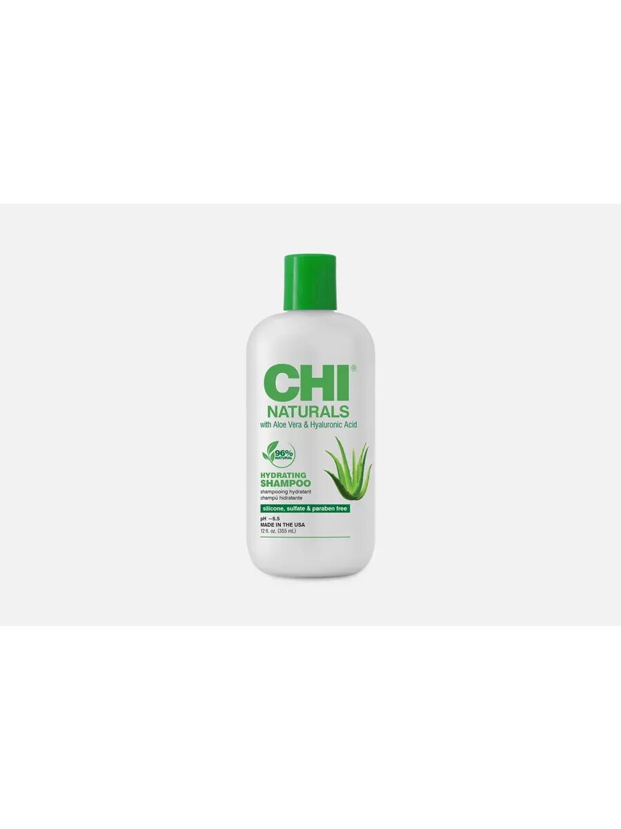 CHI NATURALS aloe vera & hyaluronic acid увлажняющий 355мл