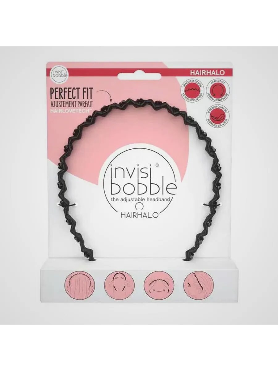 Invisibobble Hairhalo True Dark Sparkle Ободок 1 шт