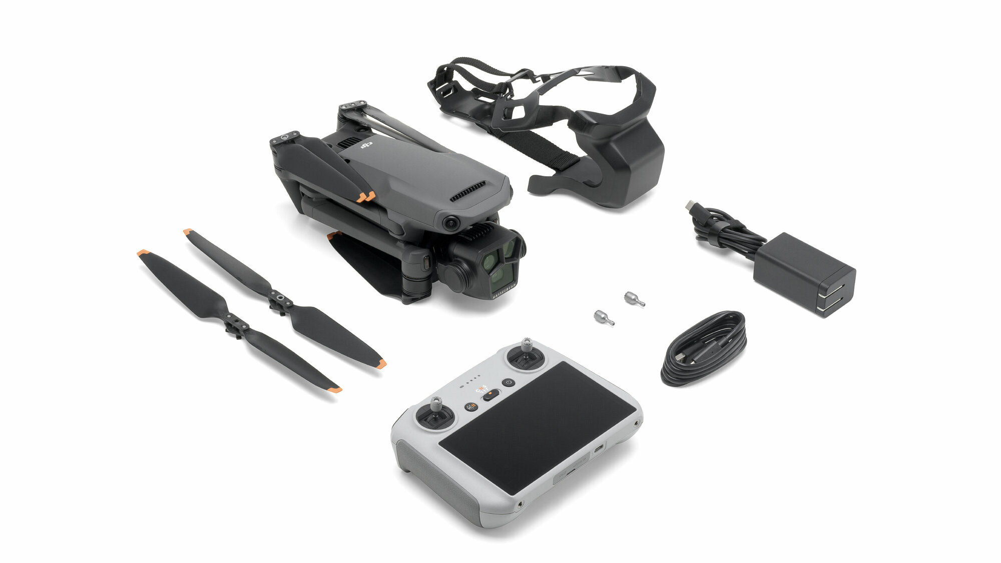 КвадрокоптерDJI Mavic 3 Pro RC, вес 900г, время полета до 43 мин.