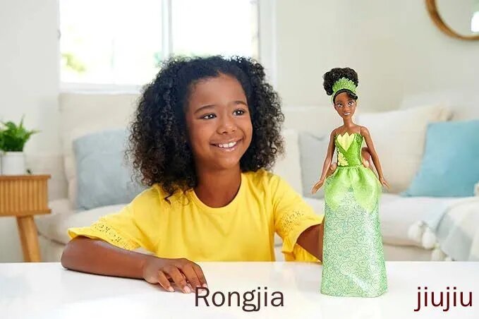 Кукла Disney Princess Tiana Принцесса Тиана 3+ Салатовый 31 см из ABS пластика — фото 1