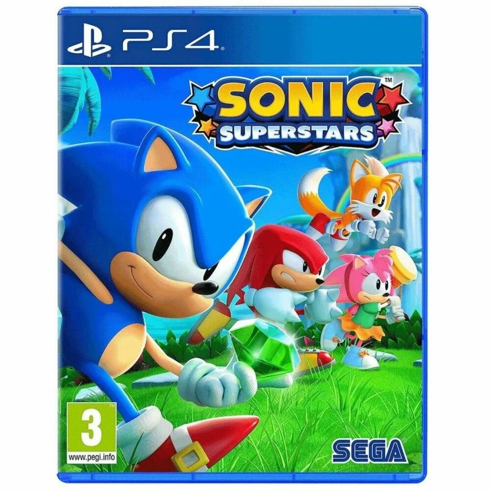 Диск Sonic Superstars для PS4 (русские субтитры)