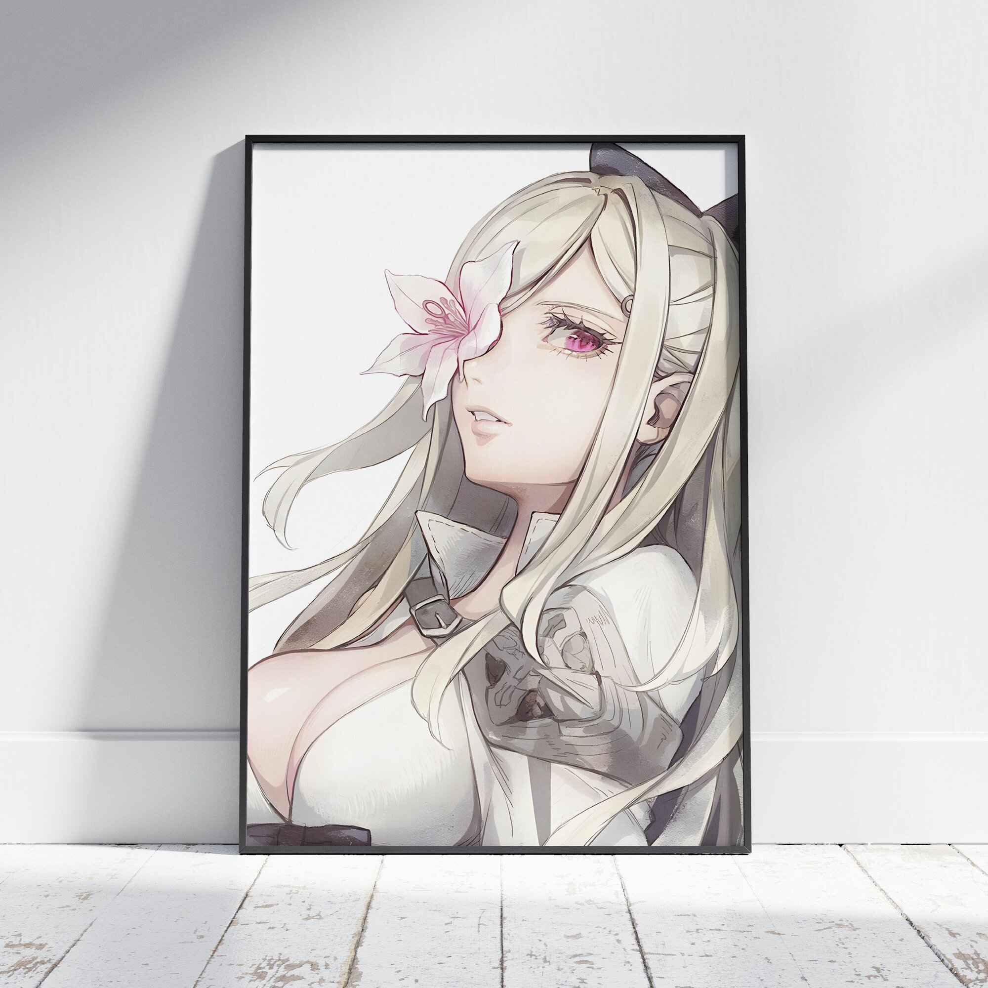 Плакат на стену для интерьера Дракенгард (Zero 9) - Постер по игре Drakengard формата А4 (21x30 см)