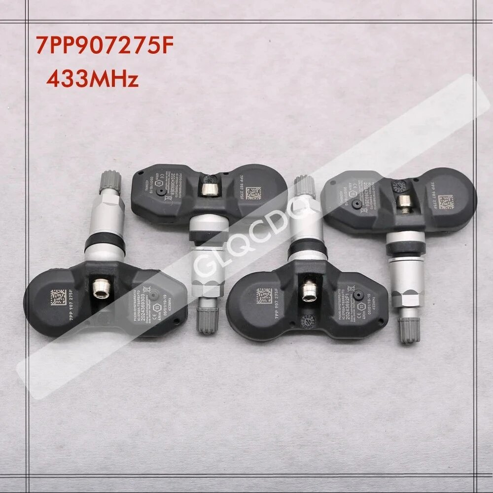 Датчик давления в шинах TPMS 433 МГц 7PP907275F (4шт)