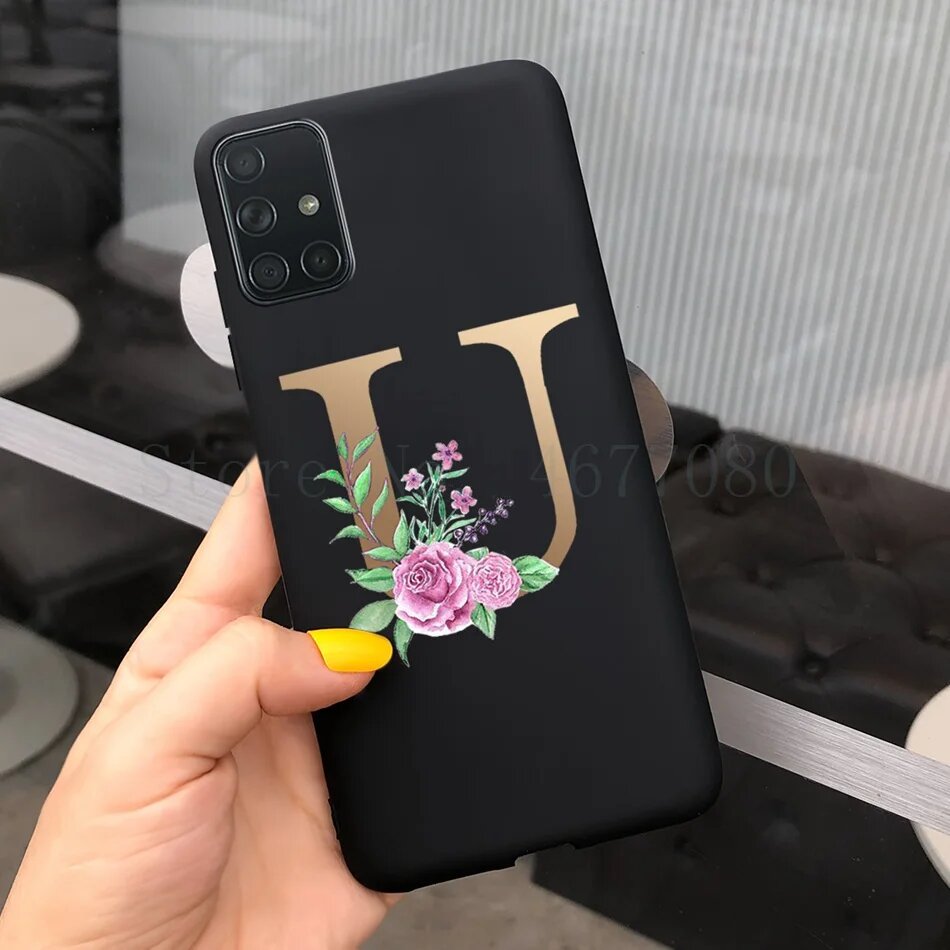 Прозрачный мягкий тонкий чехол из силикона с алфавитом чехол для телефона Samsung Galaxy M31s SM-M317F цветка на заднюю крышку для Samsung M31s M31 S SM-M317F м 31 S Coque