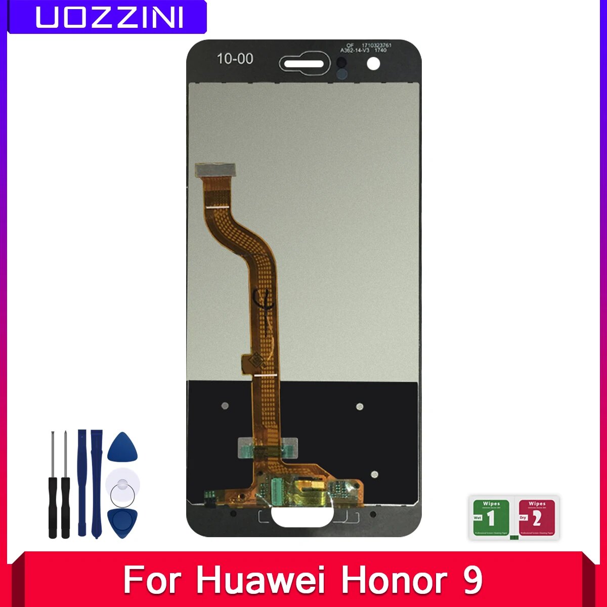 5,15 "проверенный для Huawei Honor 9 STF-L09 LCD дисплей сенсорный экран дигитайзер сенсор Замена для huawei Honor9 LCD