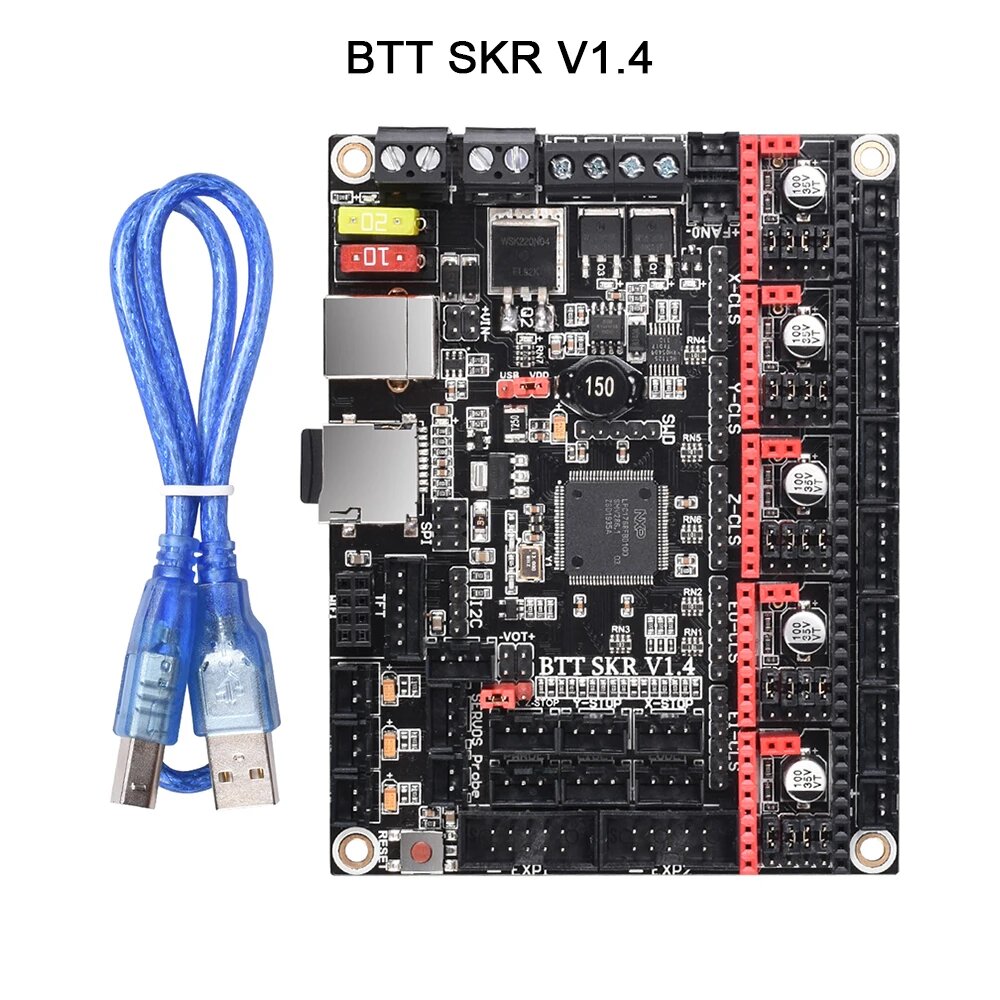 Материнская плата BIGTREETECH BTT SKR V1.4 / Turbo для 3D-принтера Only Board, SKR V1.4