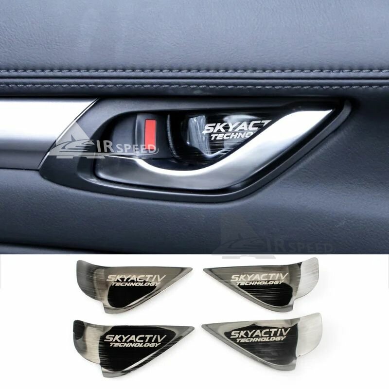 Накладки на внутренние ручки двери Mazda CX-5 CX5 KE KF 2012-2020 из нержавеющей стали - аксессуары для салона
