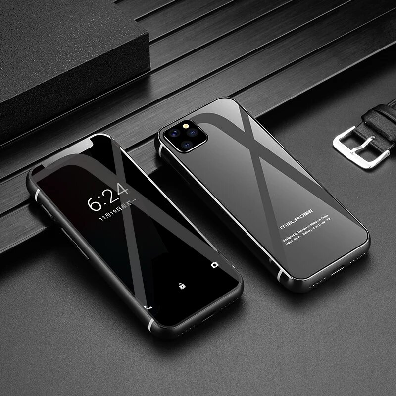 Черный смартфон Android 3.4" Dual SIM 4G LTE